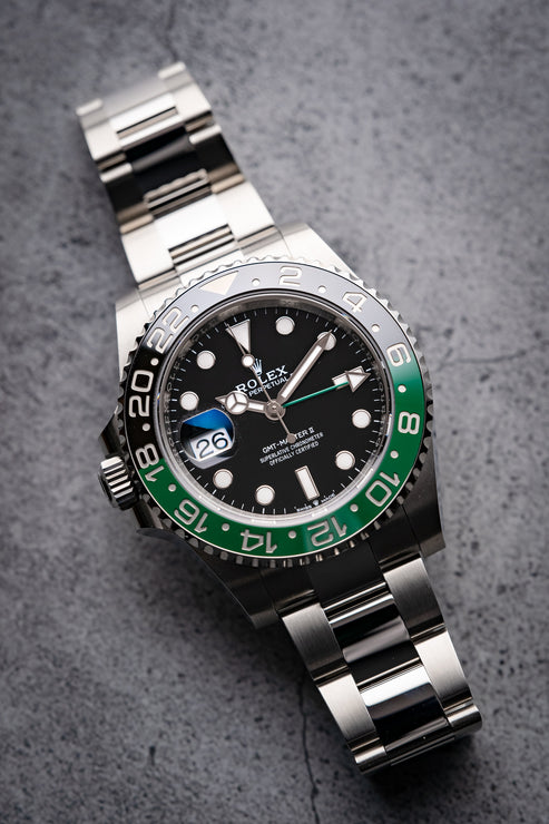 Rolex GMT Master II Sprite Stainless Steel 126720vtnr – beverlyhillswatch