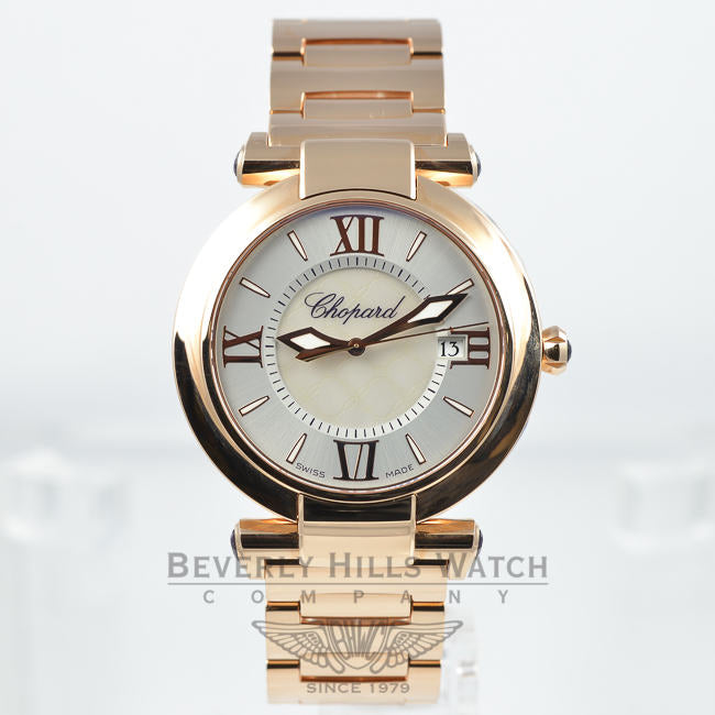 Chopard Imperiale Quartz 36mm Pink Gold Watch 384221-50033 ...