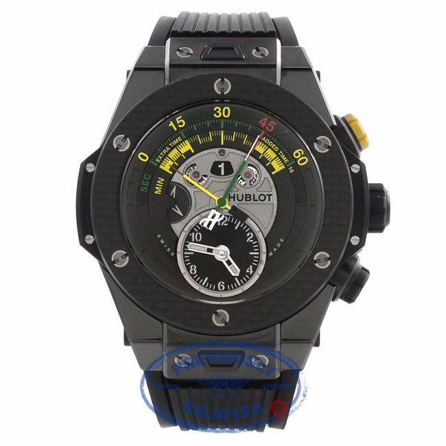 Hublot Big Bang Unico Bi-Retrograde Chrono World Cup FIFA 2014 Black ...
