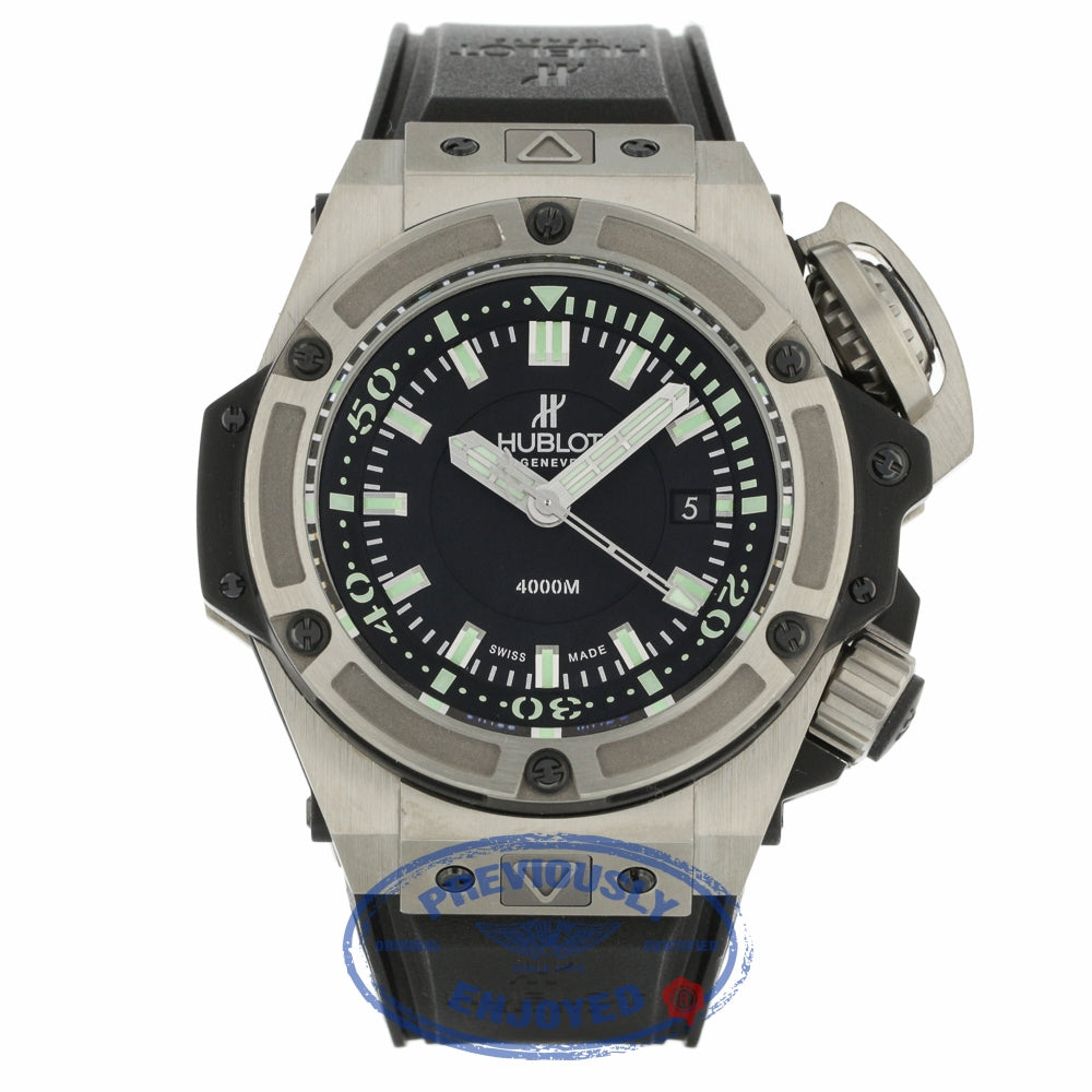 Hublot Big Bang King Power Stainless Steel Diver Oceanographic 4000 ...