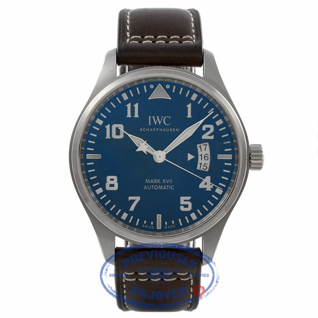 IWC Pilot Mark XVII Edition Le Petit Prince 40MM Stainless Steel ...