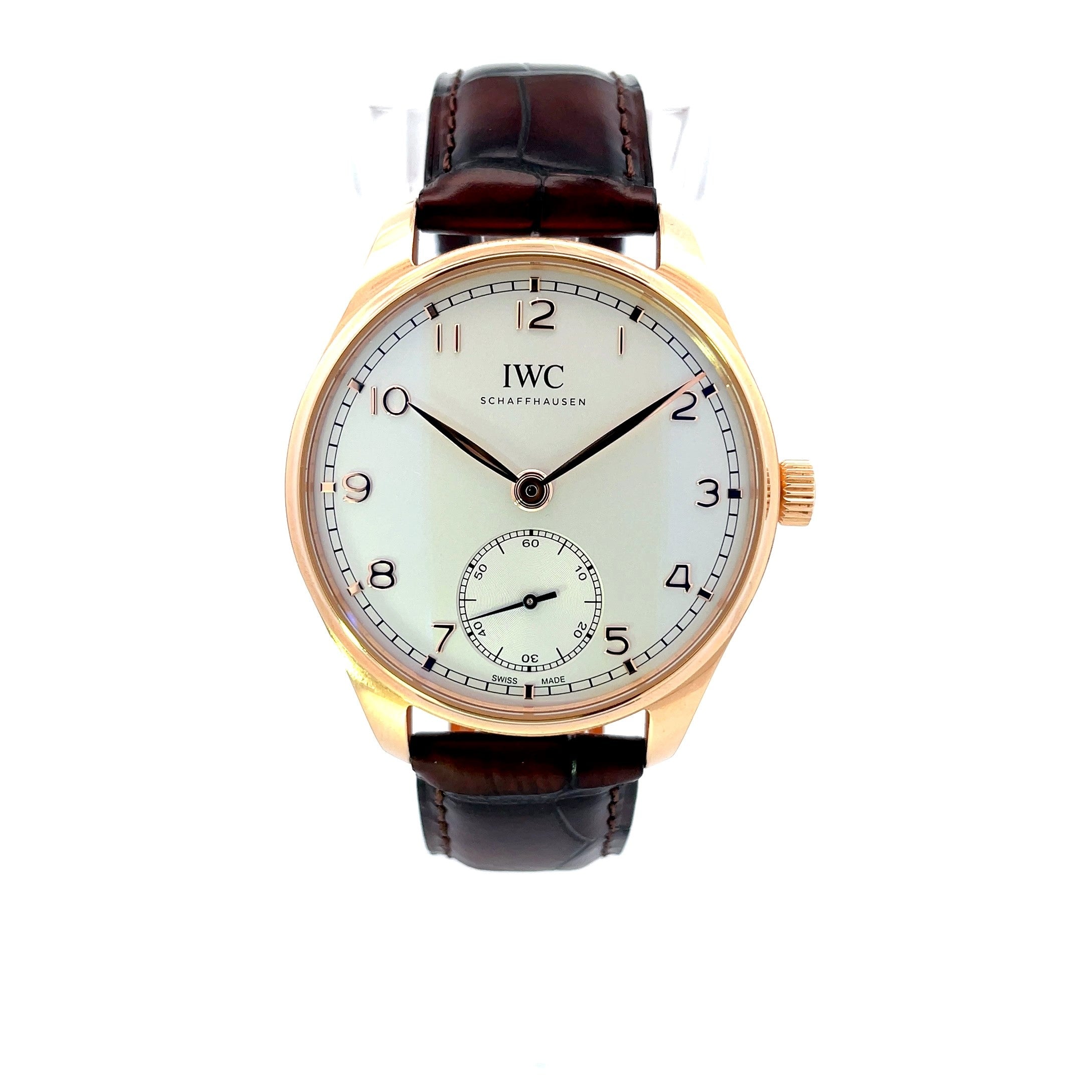IWC Portugieser 40mm Rose Gold Automatic IW358306 - Beverly Hills Watch ...