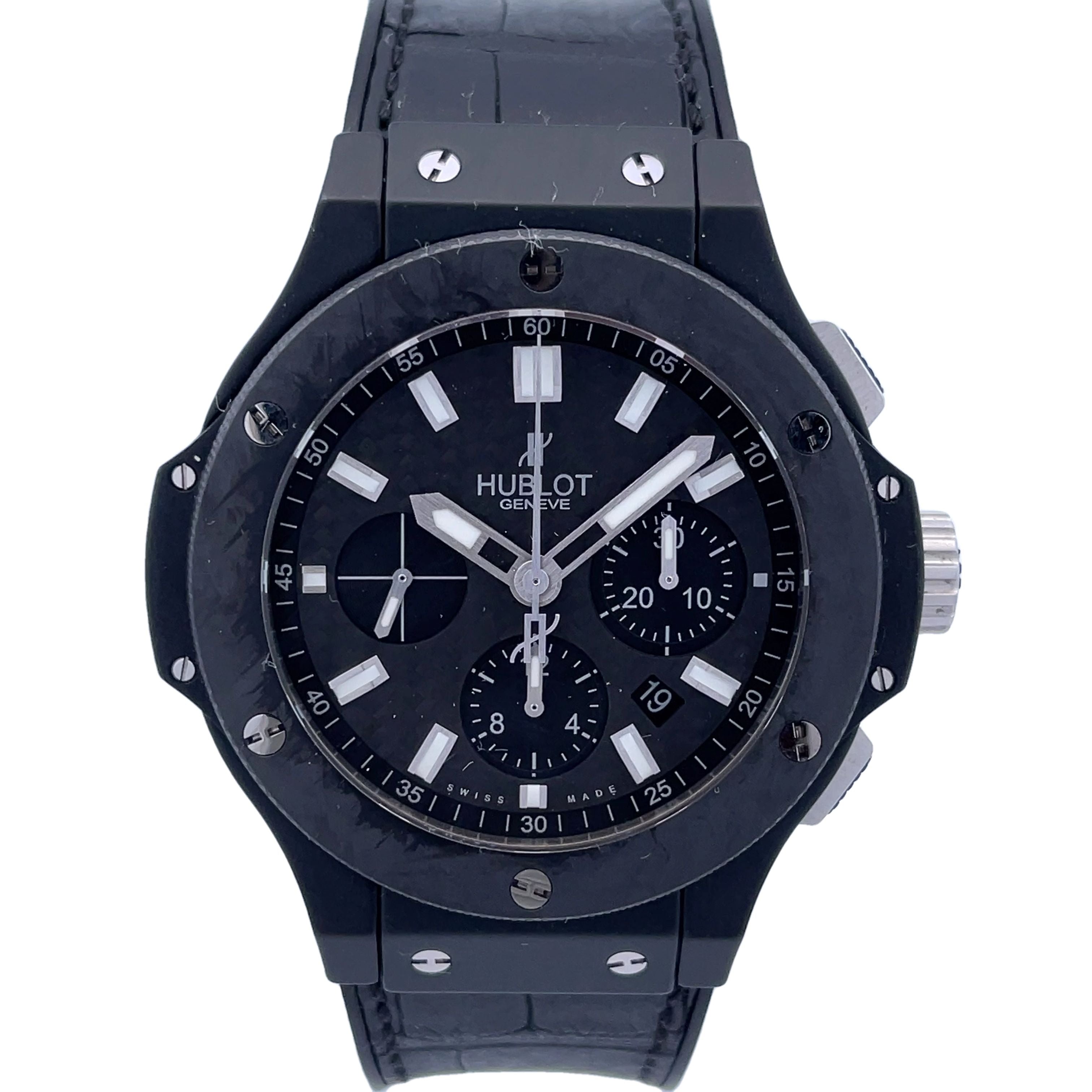 Hublot Big Bang Black Magic 44mm Ceramic Chronograph 301.CI.1770.RX ...